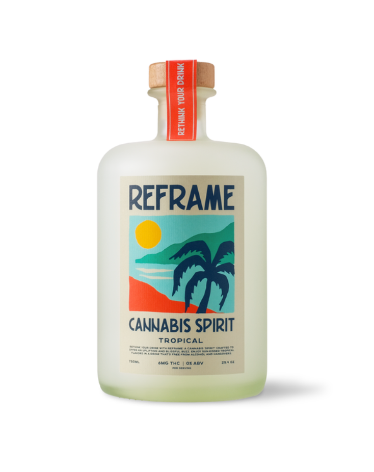 Reframe Social Spirit (750mL) - 100MG Per Bottle - TROPICAL – My Beverage Company